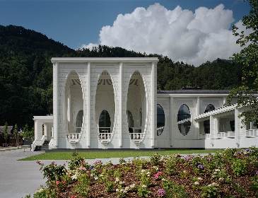 cube images: Tamina thermal baths, Bad Ragaz Switzerland