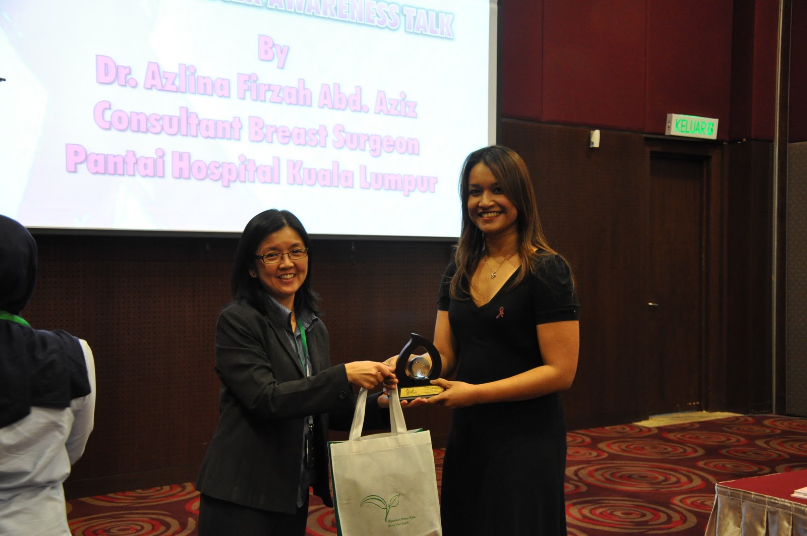 BREAST CANCER AWARENESS TALK FOR PLUS ~ Kelab PLUS Ibu Pejabat