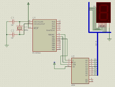 8 bit microcontroller: GCBASIC Tutorial 2 part 1: 3 wires 7 segment LED display using open ...