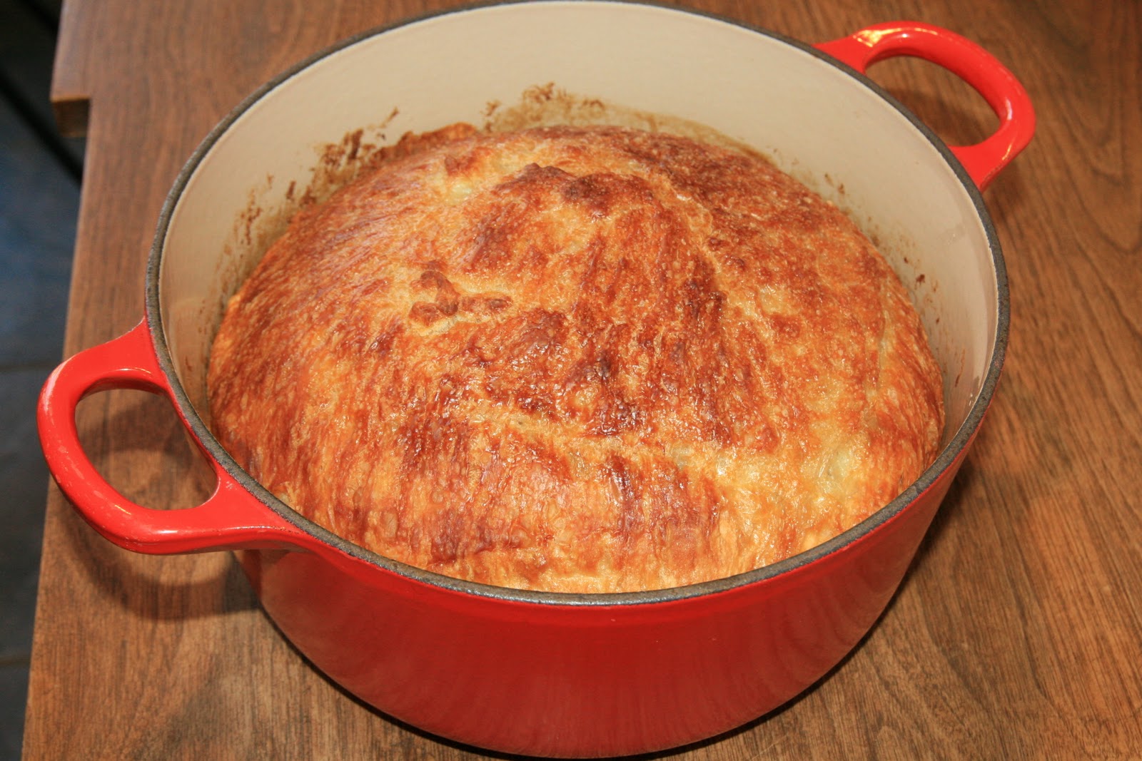 Haystacks & Champagne: Crusty White Peasant-Style Pot Bread
