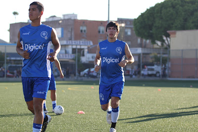 The LA Galaxy: Alan Rovira Trains With El Salvador