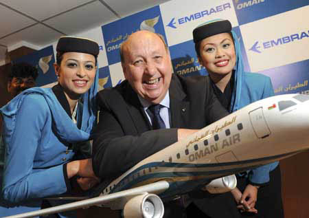 a walk in the clouds..: 30 cabin crew | Oman Air