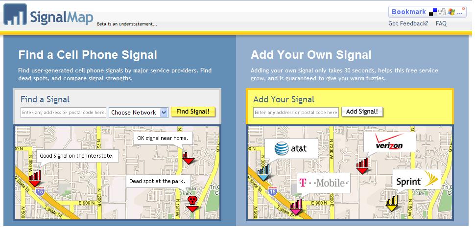 Consumer Generated Cell Phone Coverage Maps