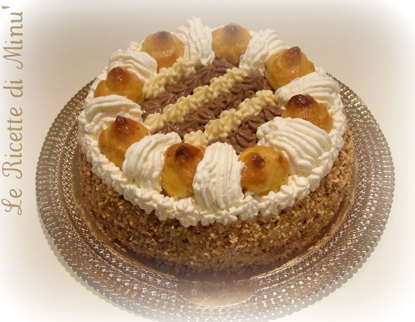 Il Goloso Mondo di Minu': Torta Saint Honoré e buon ferragosto!