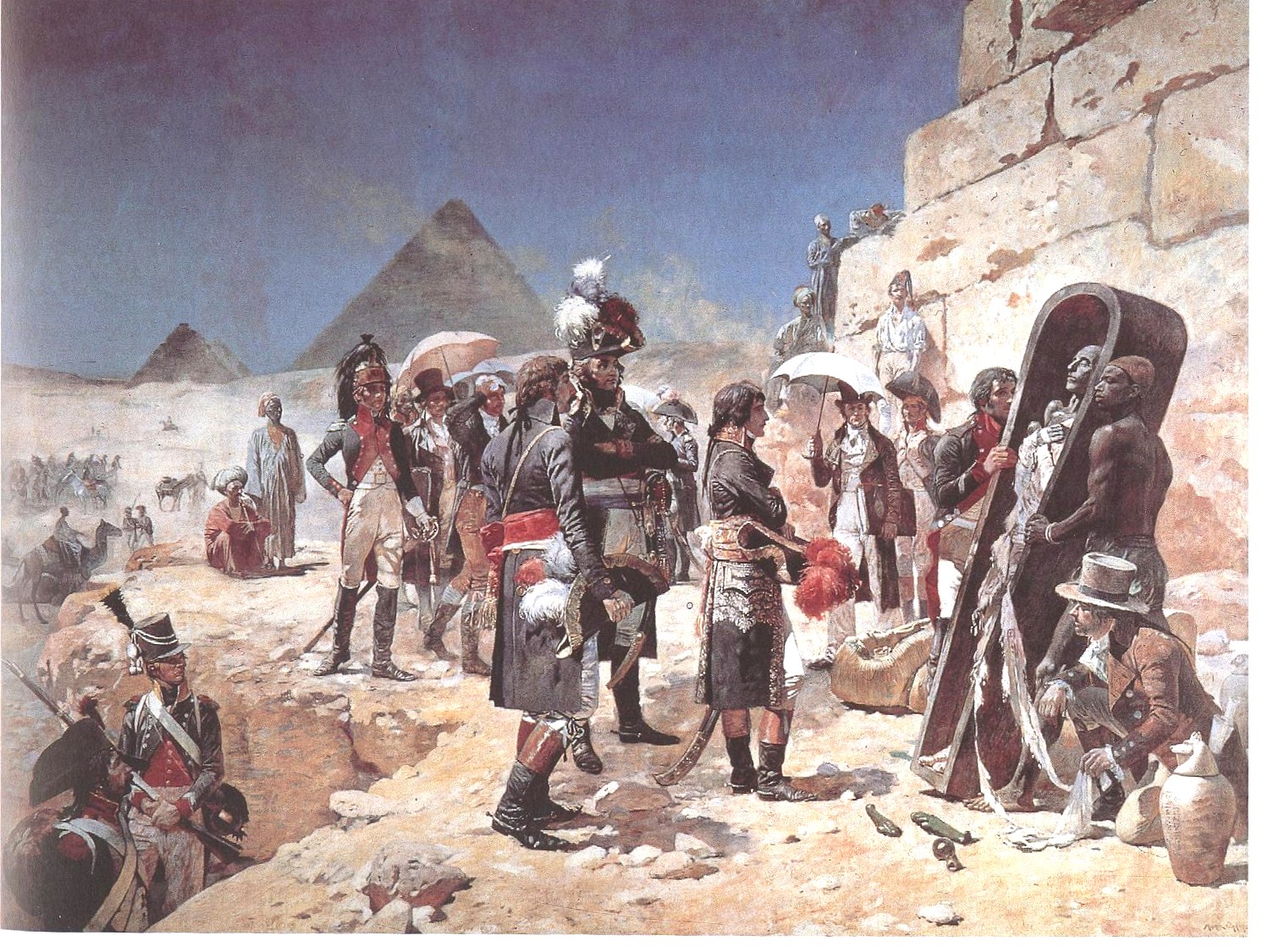 Historine: La bataille des Pyramides (2) - (21 juillet 1798)