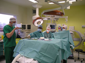 instrumentation opératoire: Bloc opératoire