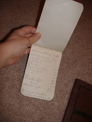 The American Homemaker: Vintage Treasures: Old Memo Book & Address Book