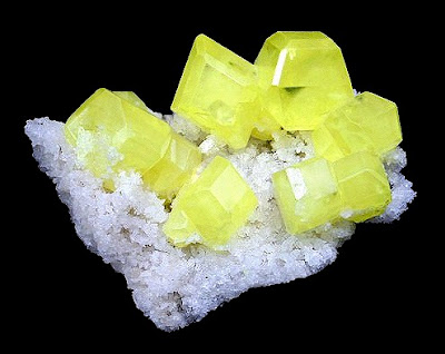 Minerales y piedras preciosas: AZUFRE