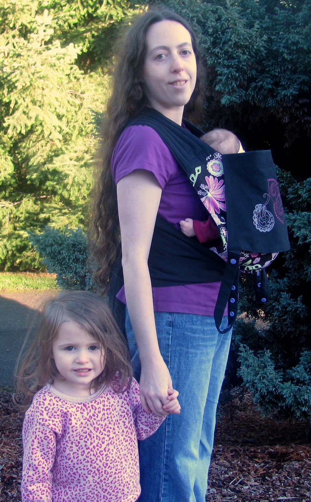 Eccentric Eclectic Woman: HunBaba Mei Tai Baby Carrier Review and Giveaway