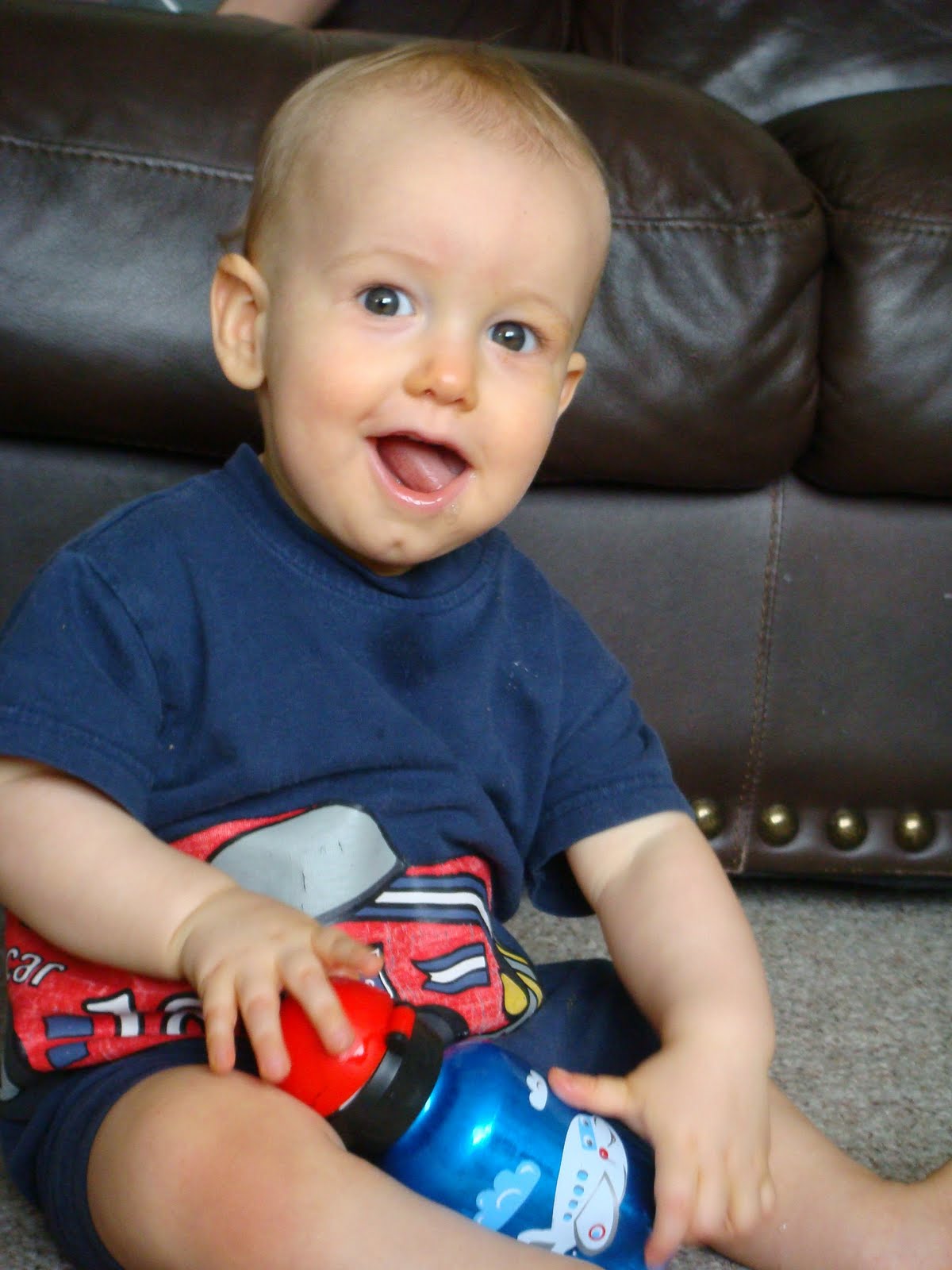 On the road again: Bouncing baby boy