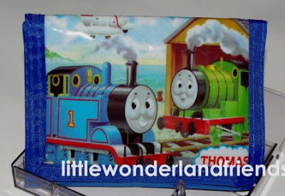 LittleWonderlandFriends: Thomas the Tank Engine Wallet Purse Coins Bag
