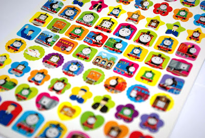 LittleWonderlandFriends: Thomas the Tank Engine Stickers Sticker Book ...