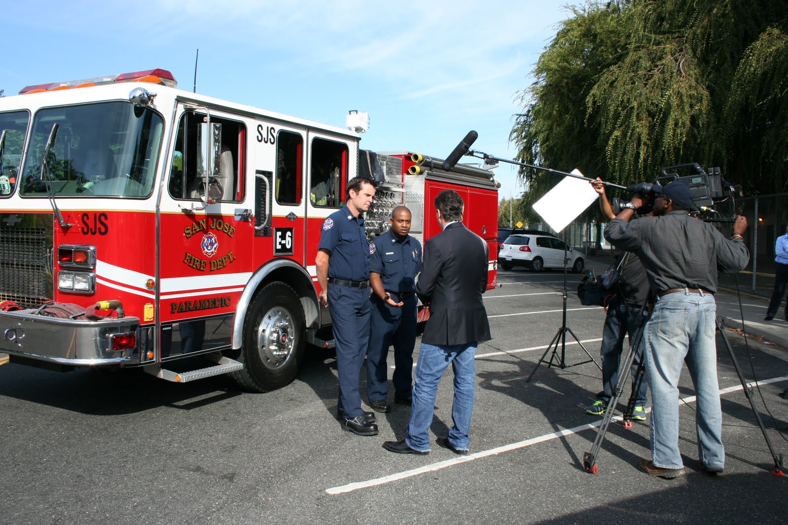 SJFD News & Public Information: Inside Edition talks with SJFD