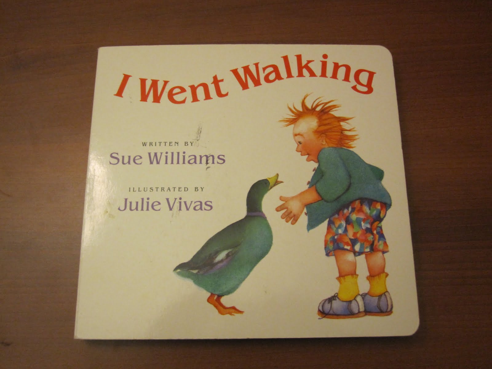Early Literacy Connection: I Went Walking props