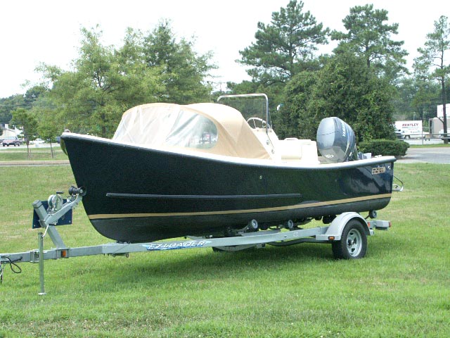 Eastern Boats at Gratitude Yachting Center: Eastern 20 on its way to ...