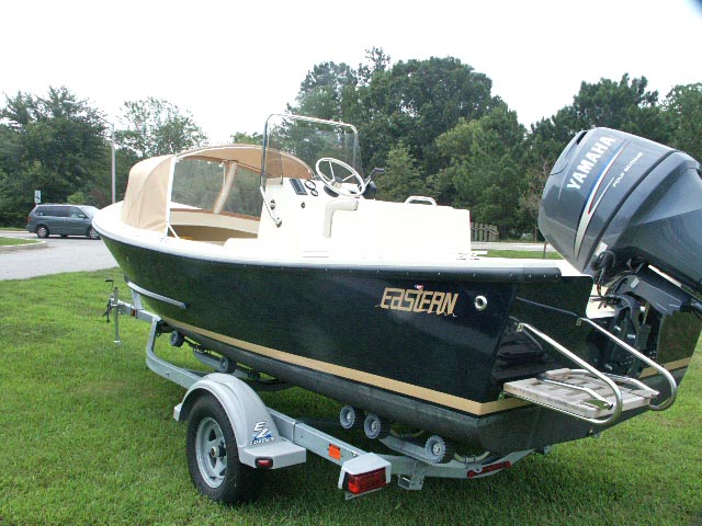 Eastern Boats at Gratitude Yachting Center: Eastern 20 on its way to ...