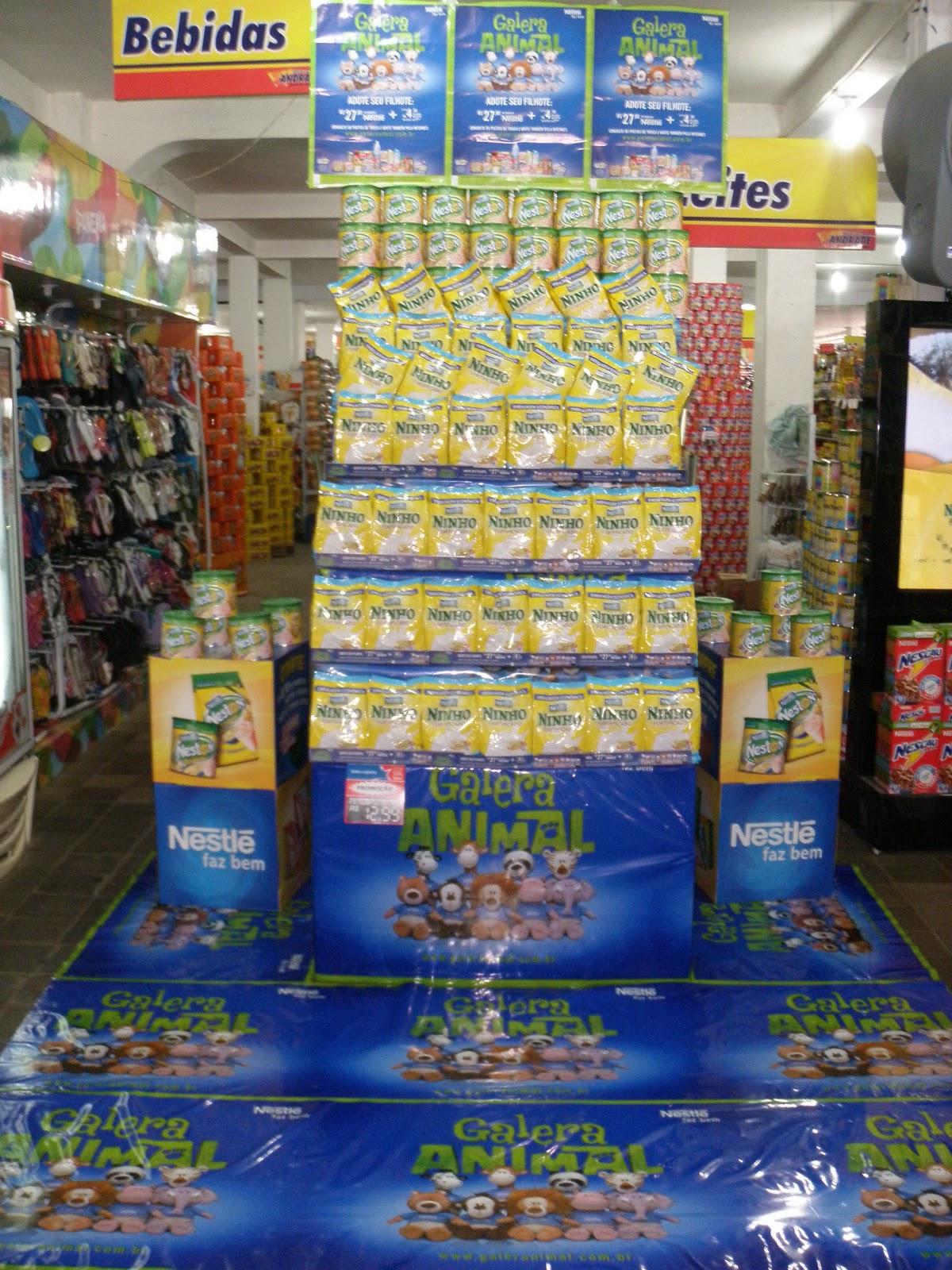Lindo Trabalho de Merchandising Nestlé Supermercado Mini Mussurunga ...