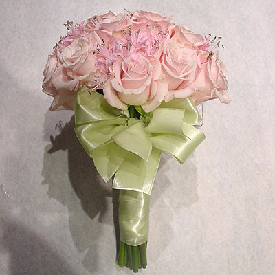 Chicago Wedding Flowers: Light Pink Bridal Bouquet