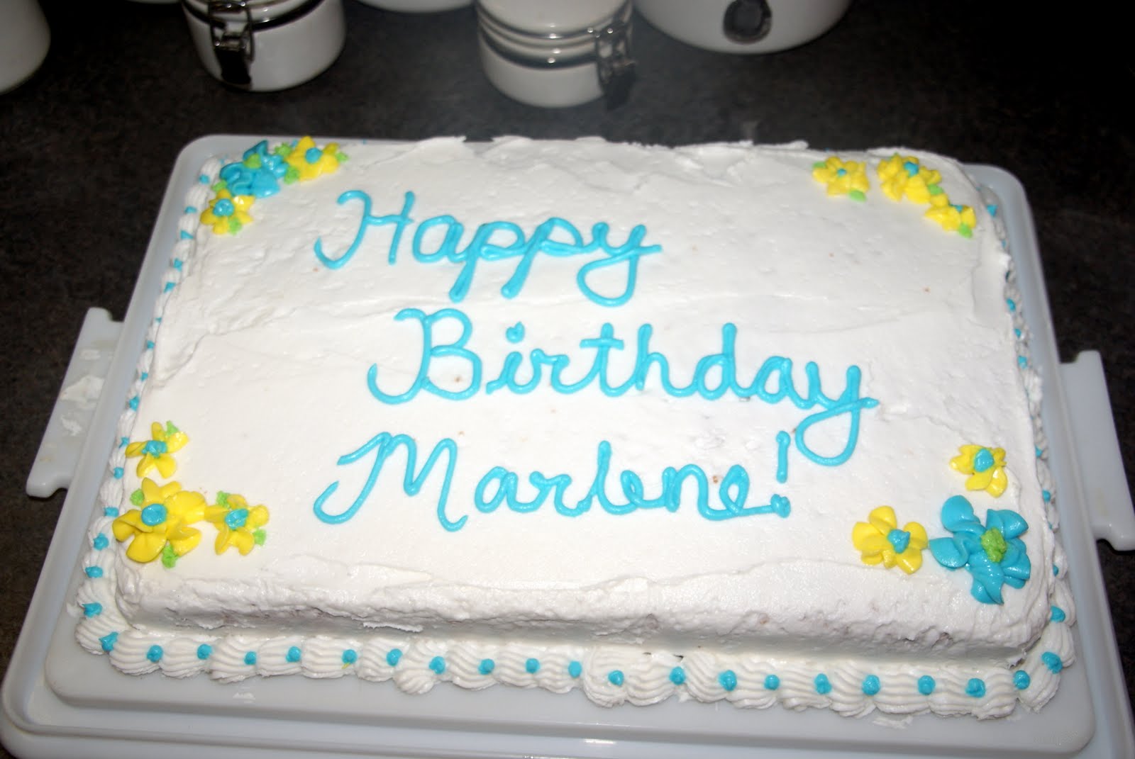 The Beckner Bulletin: Happy Birthday, Marlene!