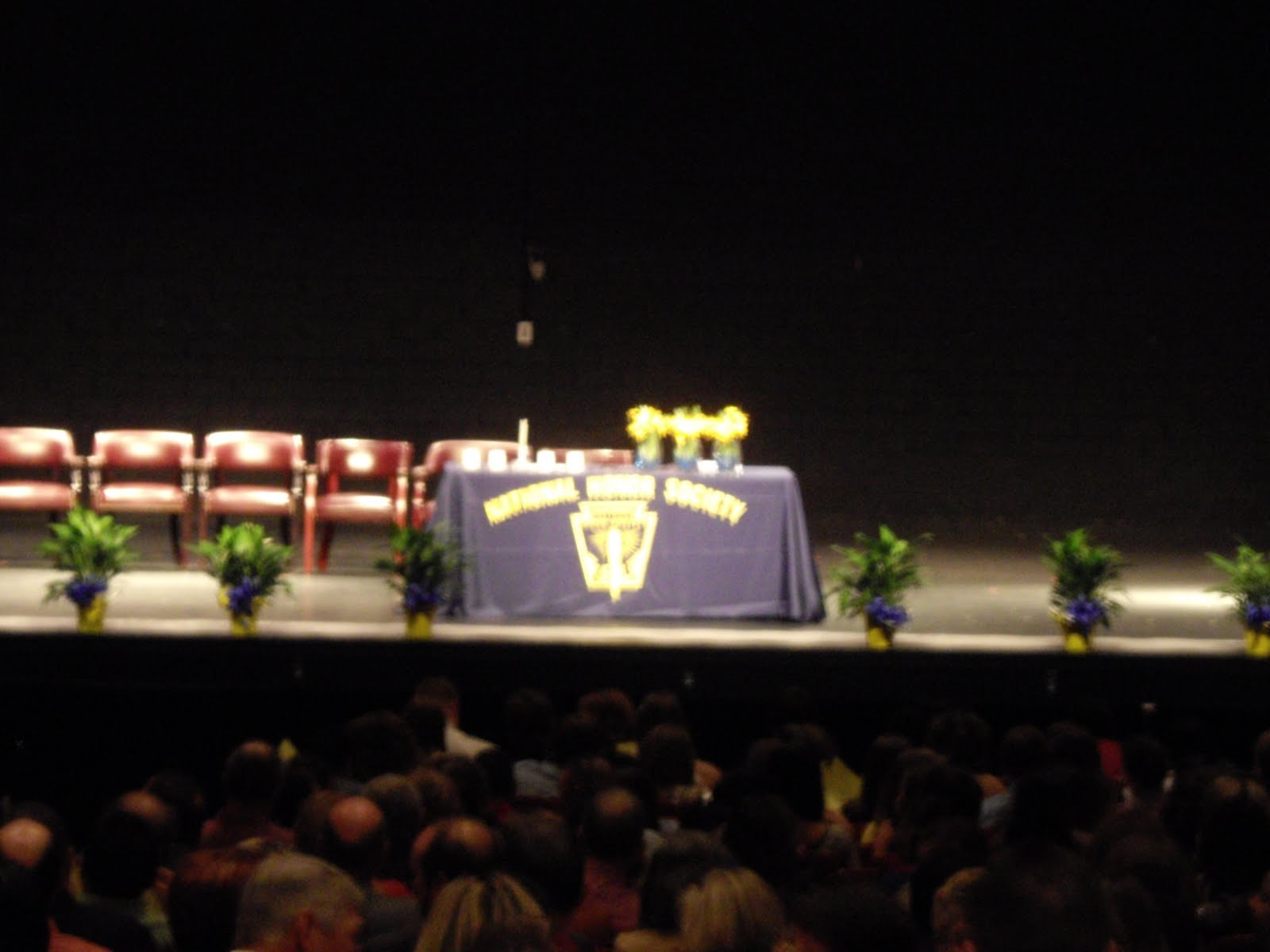 DOMINGUEZ FAMILY BLOG: NHS Induction Ceremony: Way to go, Alex!