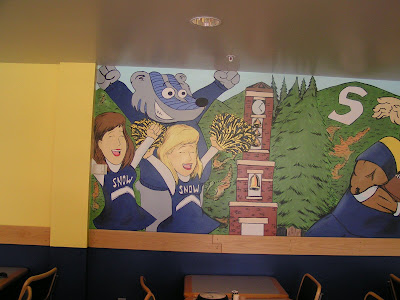 Scootah Steve Custom Murals: Snow College Cafeteria Mural