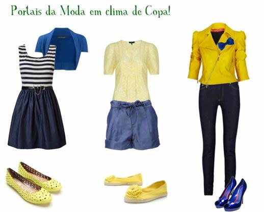 .: Dicas de como combinar roupas para torcer na Copa do Mundo