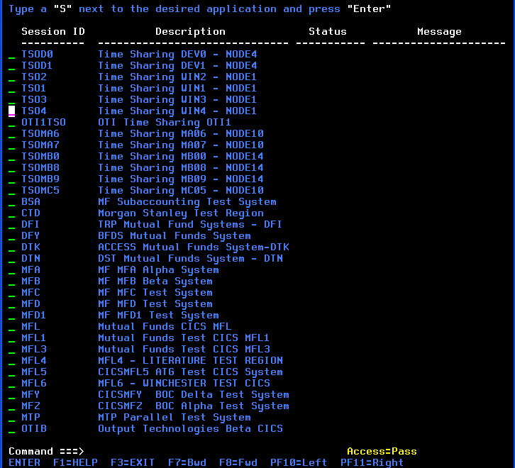Mad It Mainframe Tso And Ispf