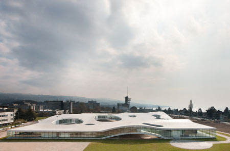 A212: ARCHITECT: Rolex Learning Centre, Switzerland by SANAA