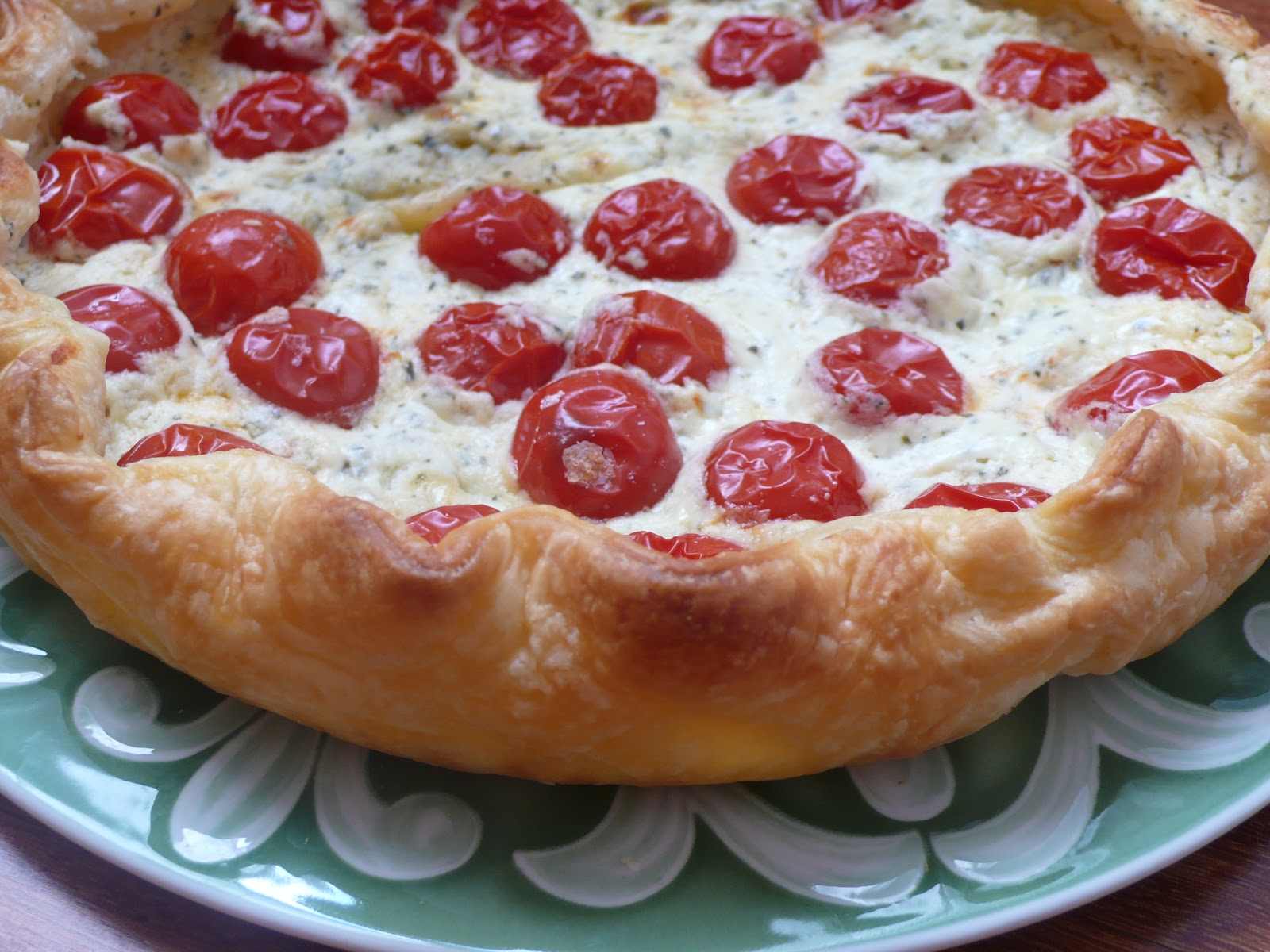 Torta salata alla Crema di basilico (Cream Basil Quiche) da Cooking ...