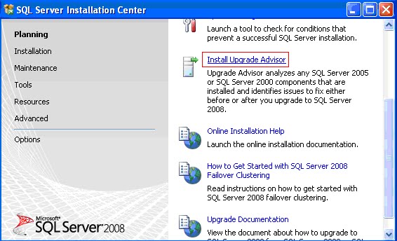 SQL Server Buddy: Upgrade SQL 2005 to SQL 2008