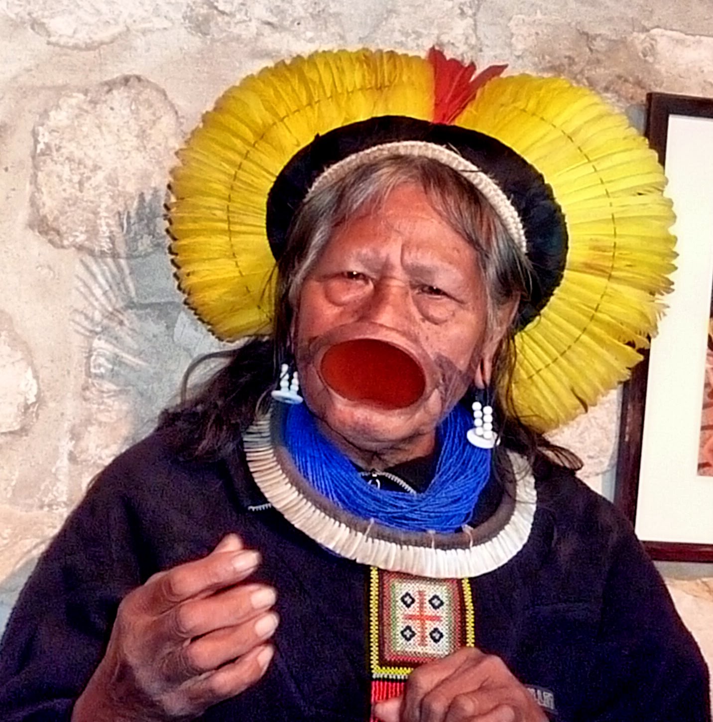 Christian TARRO TOMÀ Photographer: Raoni Metuktire