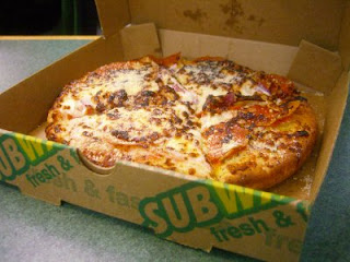 City Livin: Subway Pizza!