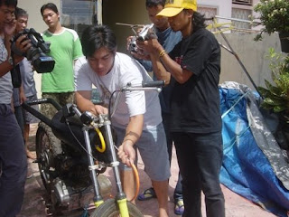 Keluarga Edy Chandra; Penemu Sepeda Motor Bertenaga Angin