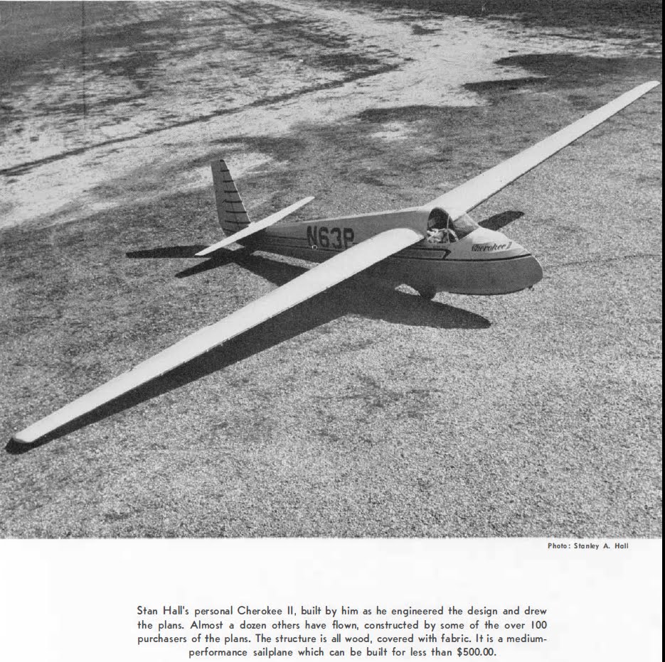 Cherokee II Sailplanes: Cherokee II Roll Call