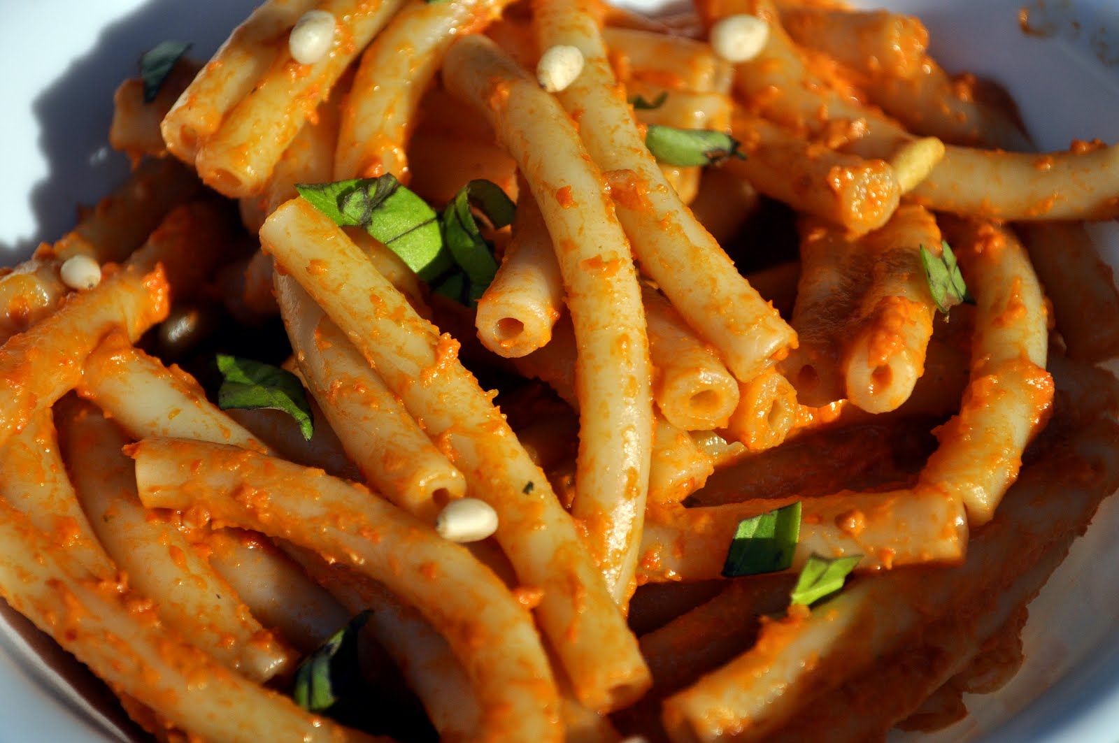 Our Italian Kitchen: Anna's Pasta alla Pesto Trapanese and Met Lidia