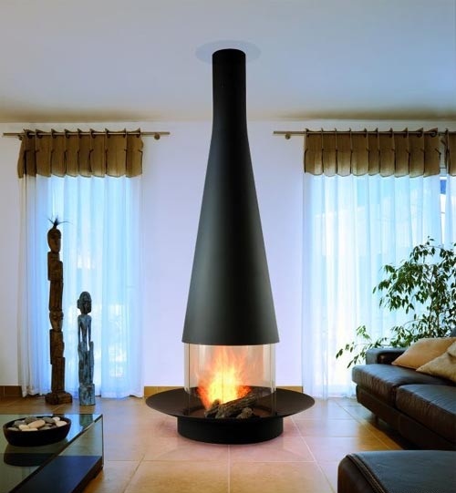 Pictures Gallery: Stunning Hi-Tech Fireplaces