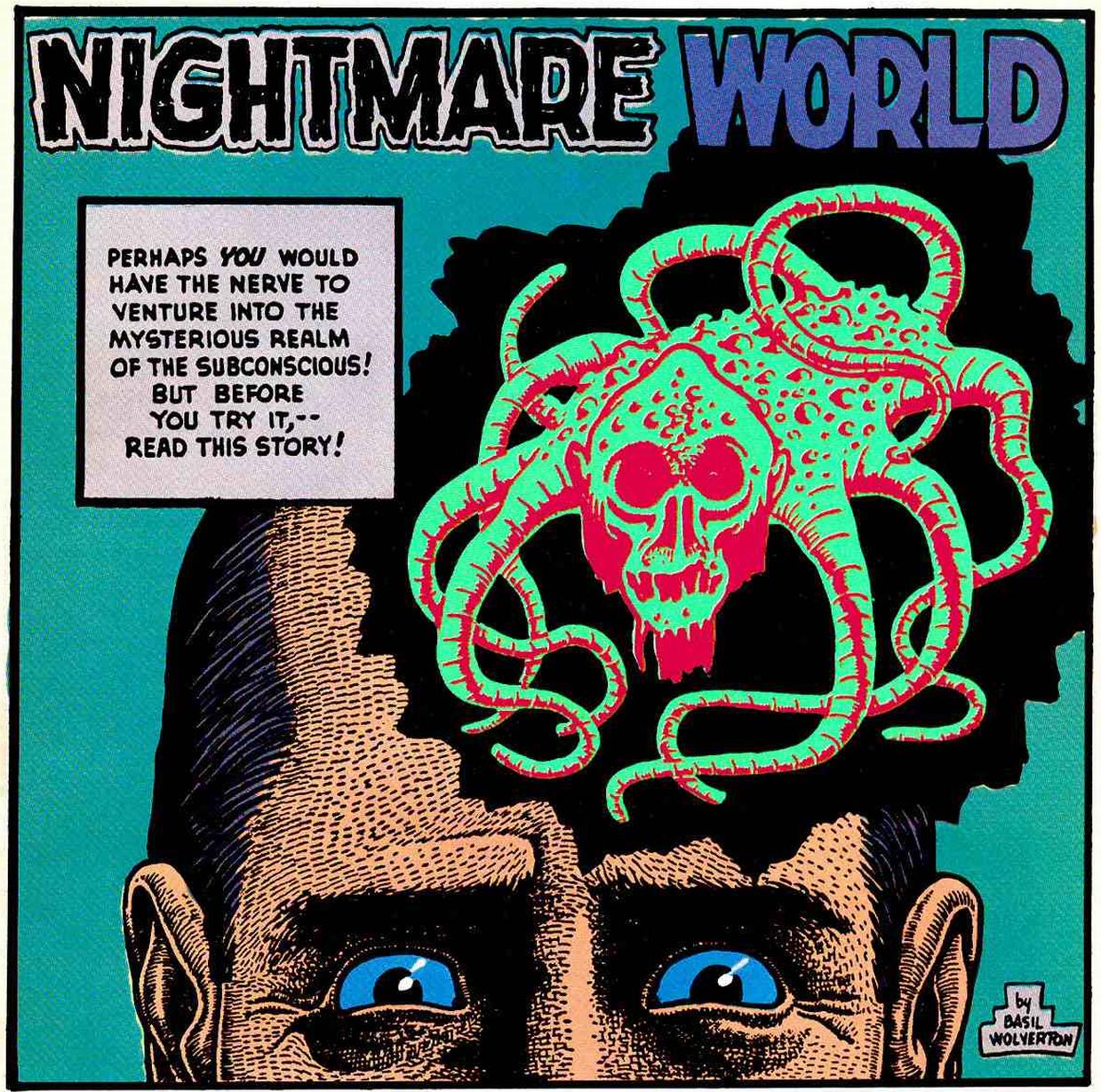 John Glenn Taylor's Easily Mused: Basil Wolverton's "Nightmare World"