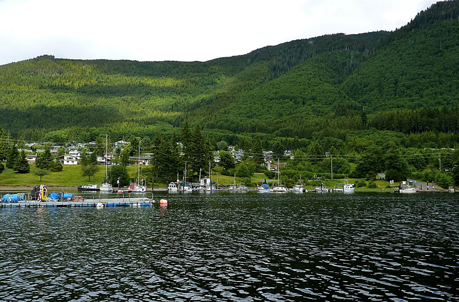 m/v WILD BLUE Cruising Blog: #30 Port Alice and Julian Cove