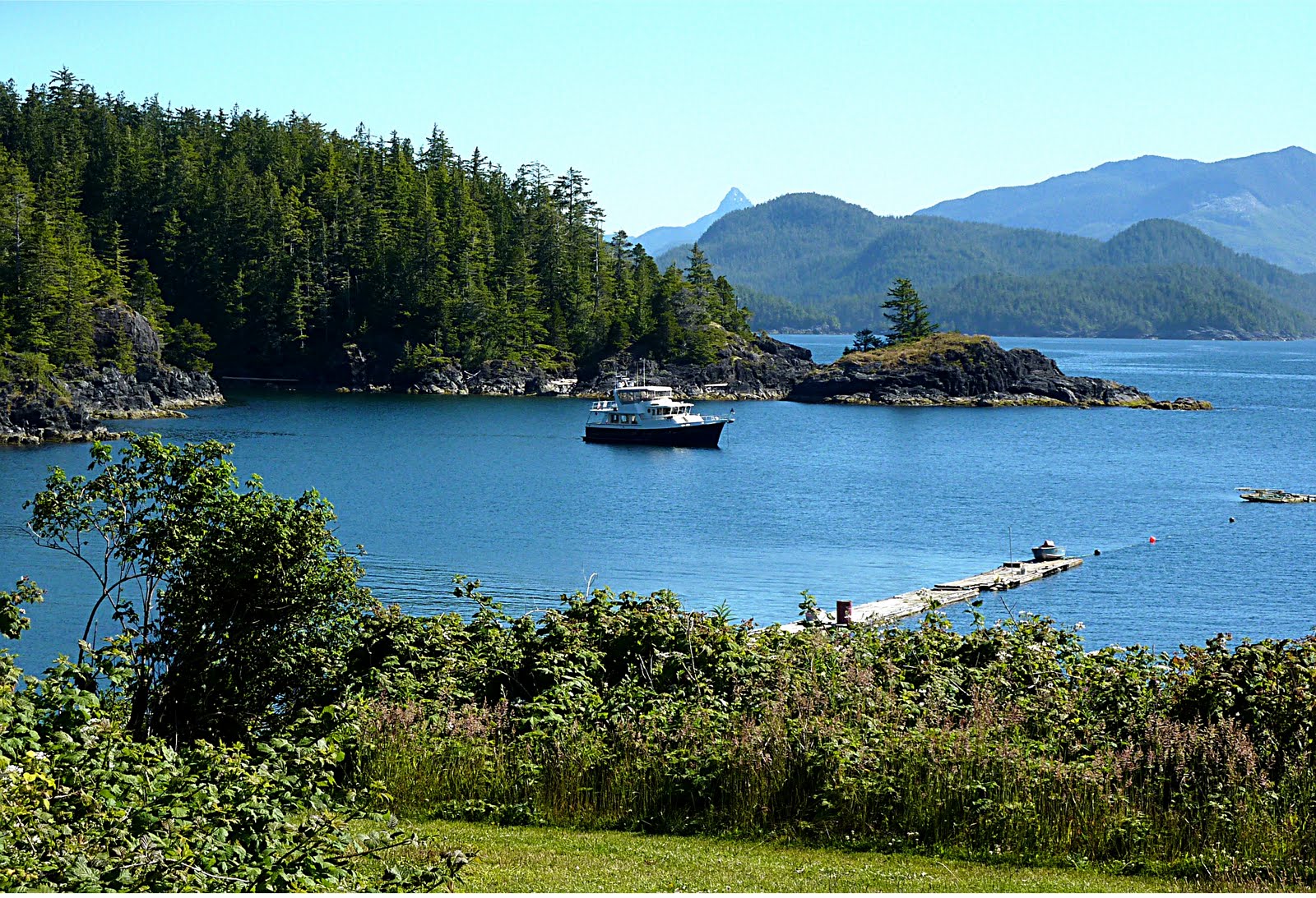 m/v WILD BLUE Cruising Blog: #38 Friendly Cove and Bligh Island