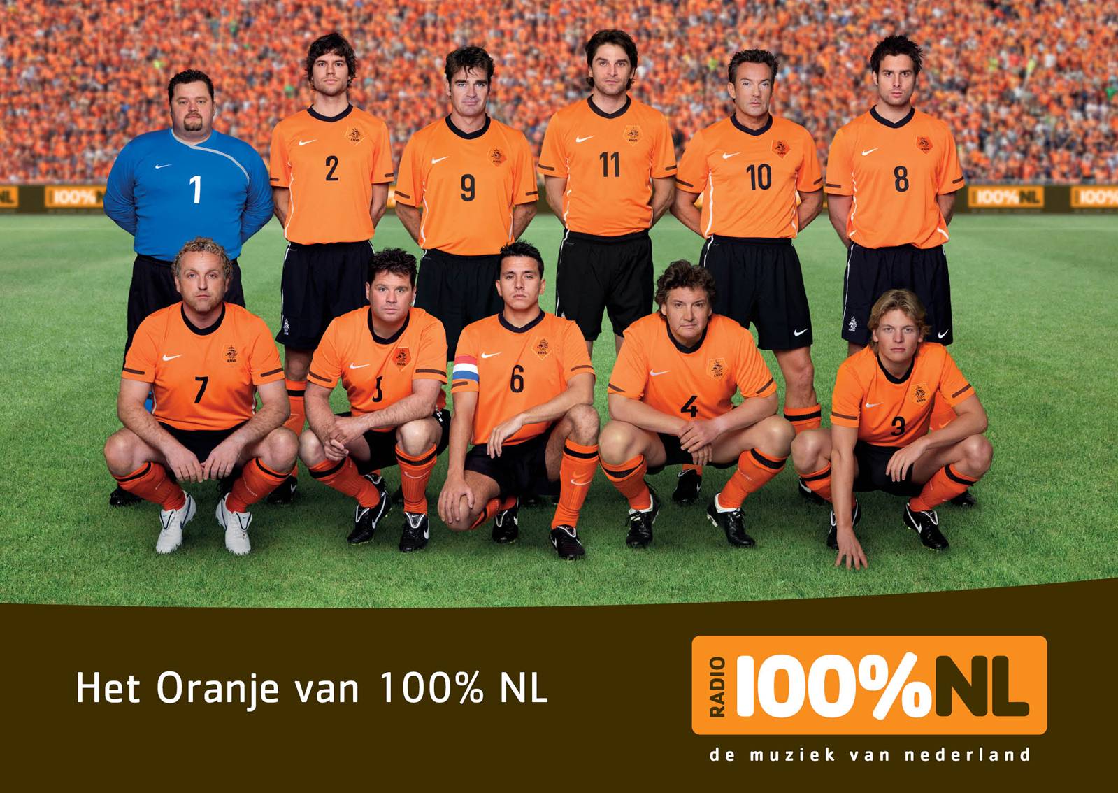 Behind The Stars: Nederlandse artiesten als Oranje elftal voor 100% NL