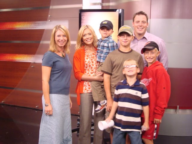 Life with four boys...coffee please!: A Visit In Studio with Fox 17 ...