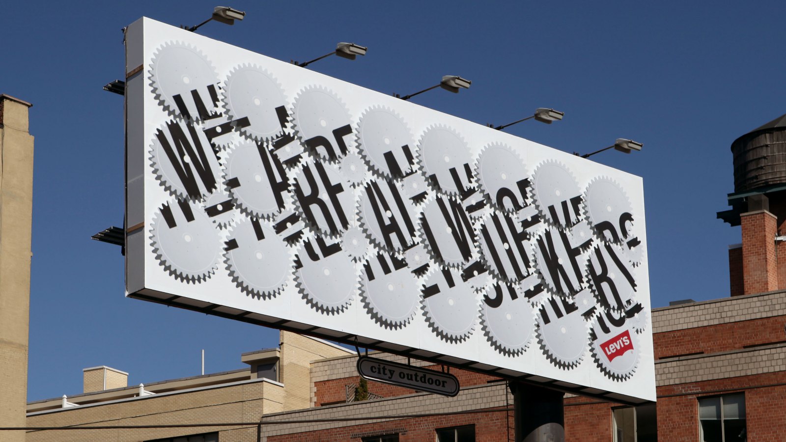 cuteb: Levi's Gears Billboard
