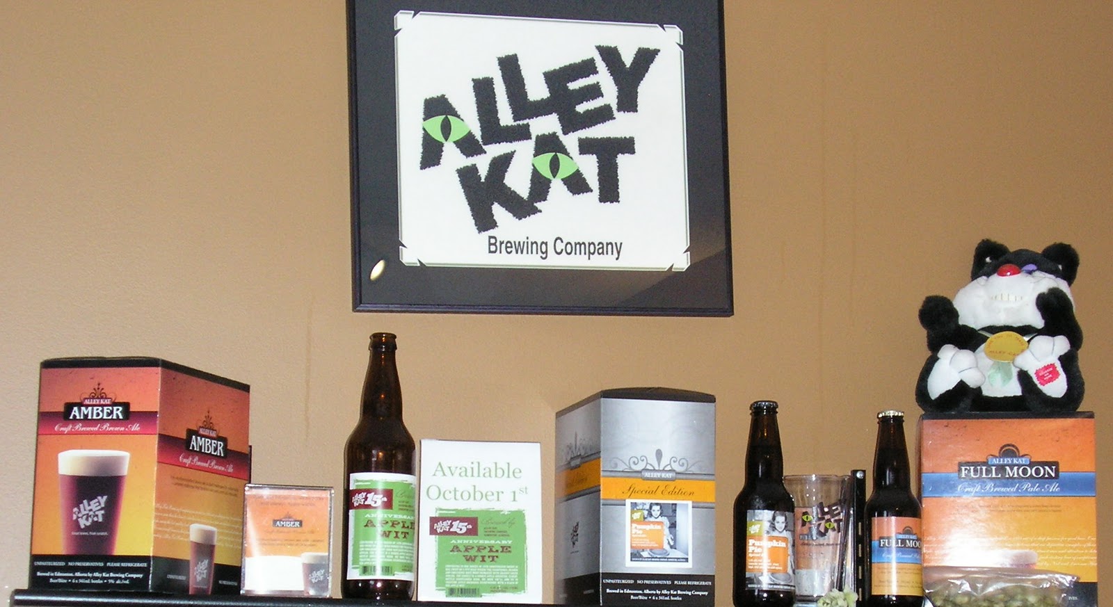 Alley Kat Brewing, Edmonton