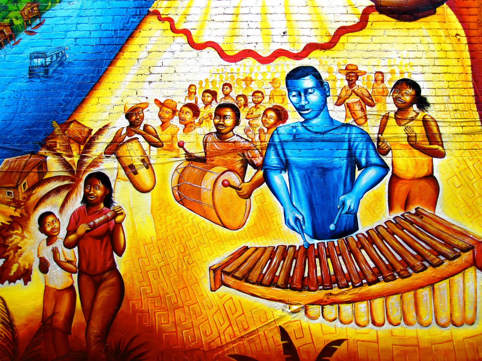 Joel Bergner: O Mural Afro-Colombiano