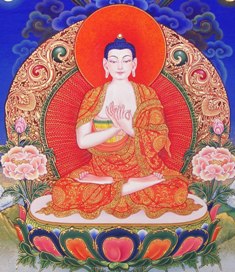 Newari Tantric Contemporary painting: Vairochana