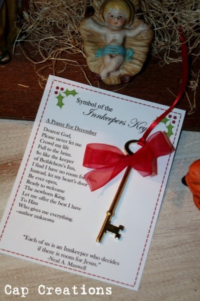 Cap Creations: Innkeepers Key with Printable