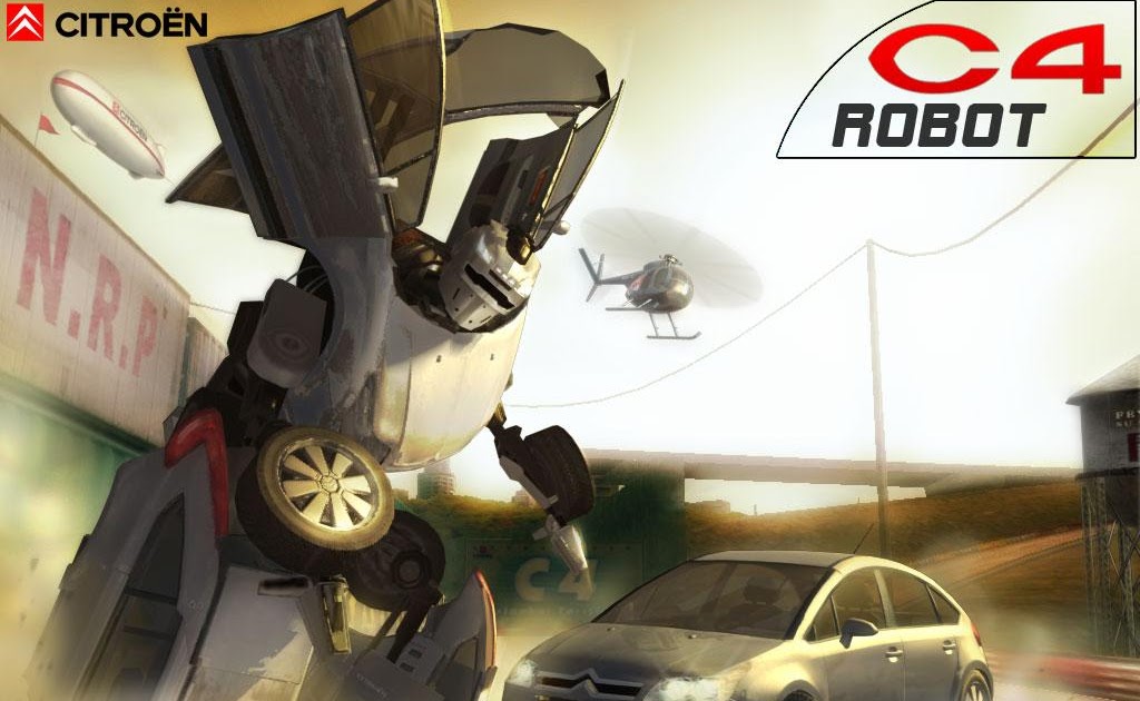 ARABA DELİSİ...: Citroen C4 Robot Game...