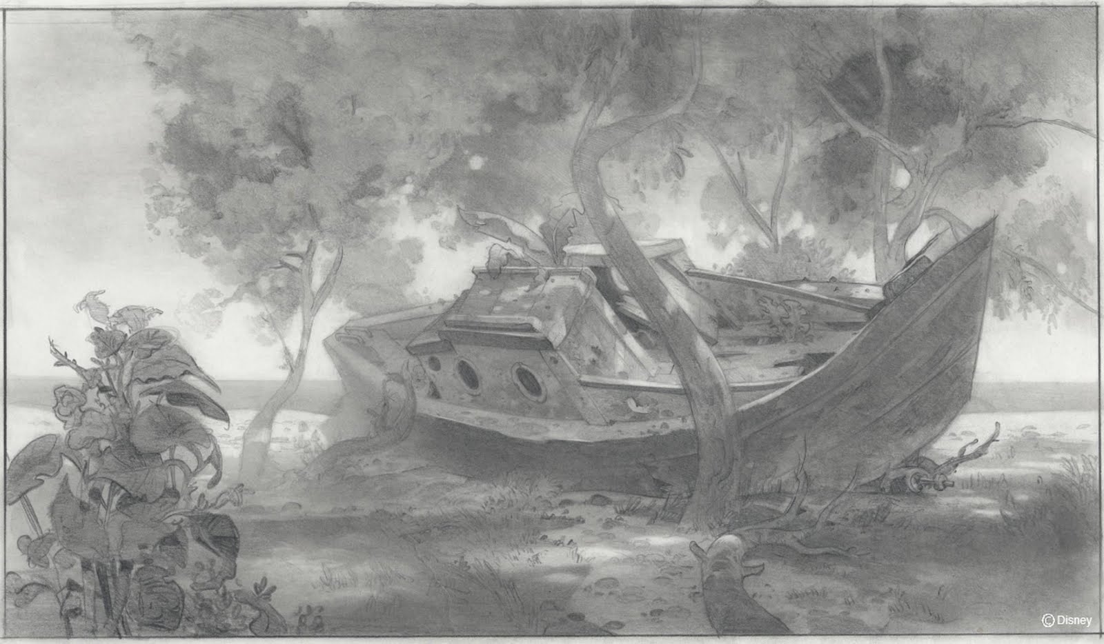 Unofficial Paul Felix: Lilo & Stitch VisDev Art