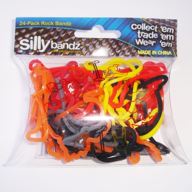 GIVEN TO DISTRACTING OTHERS: Silly Bandz
