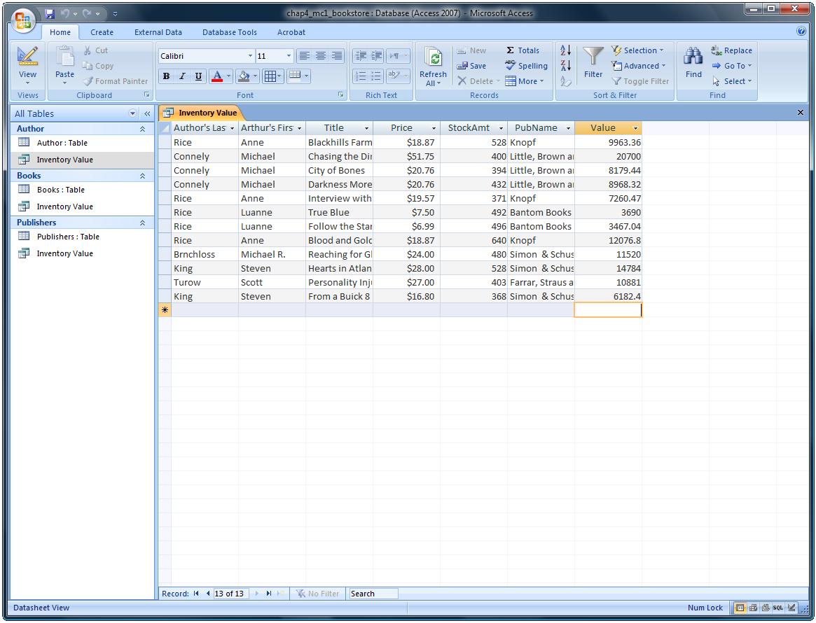 prof m's information technology: Databases